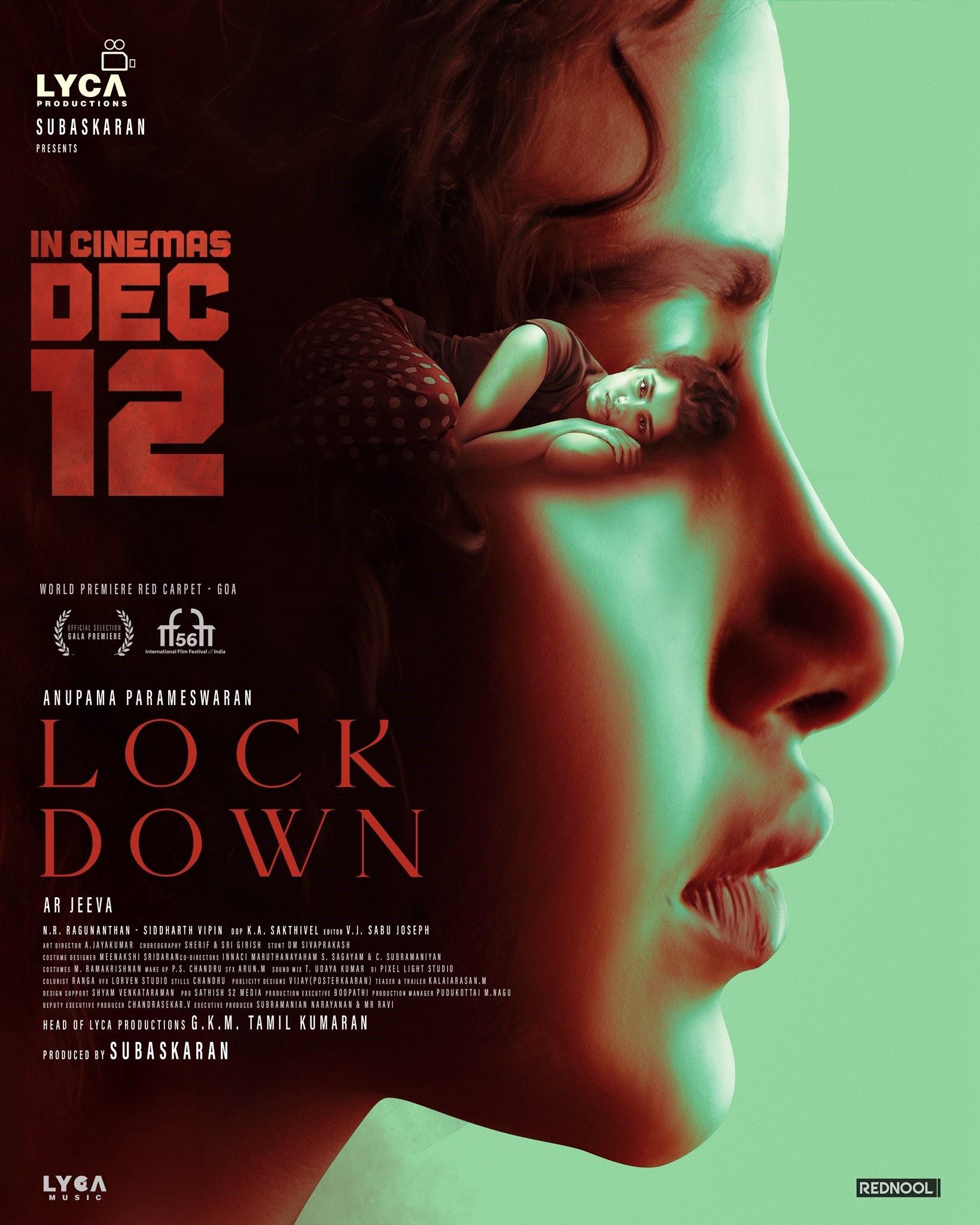 Lockdown release date set! Anupama Parameswaran's drama thriller hits theater screens after two ...
